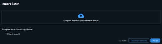 Connect Docs :: Creating a Batch with a CSV File
